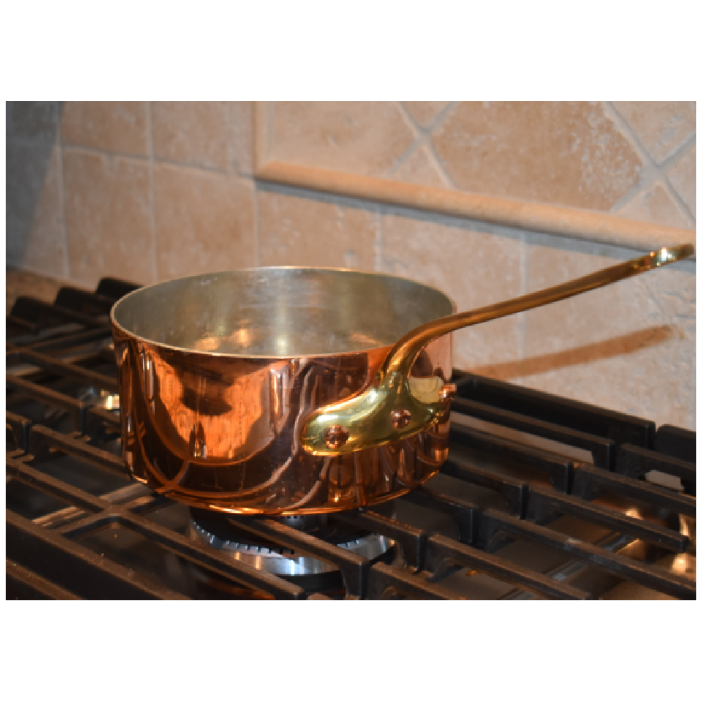 Copper Saucepans with Lid 1QT, 2QT, 2.5QT, or 3.5QT Handmade